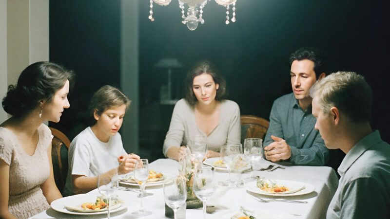 During dinner my son whispered, “Mom, Grandma put something on your ...